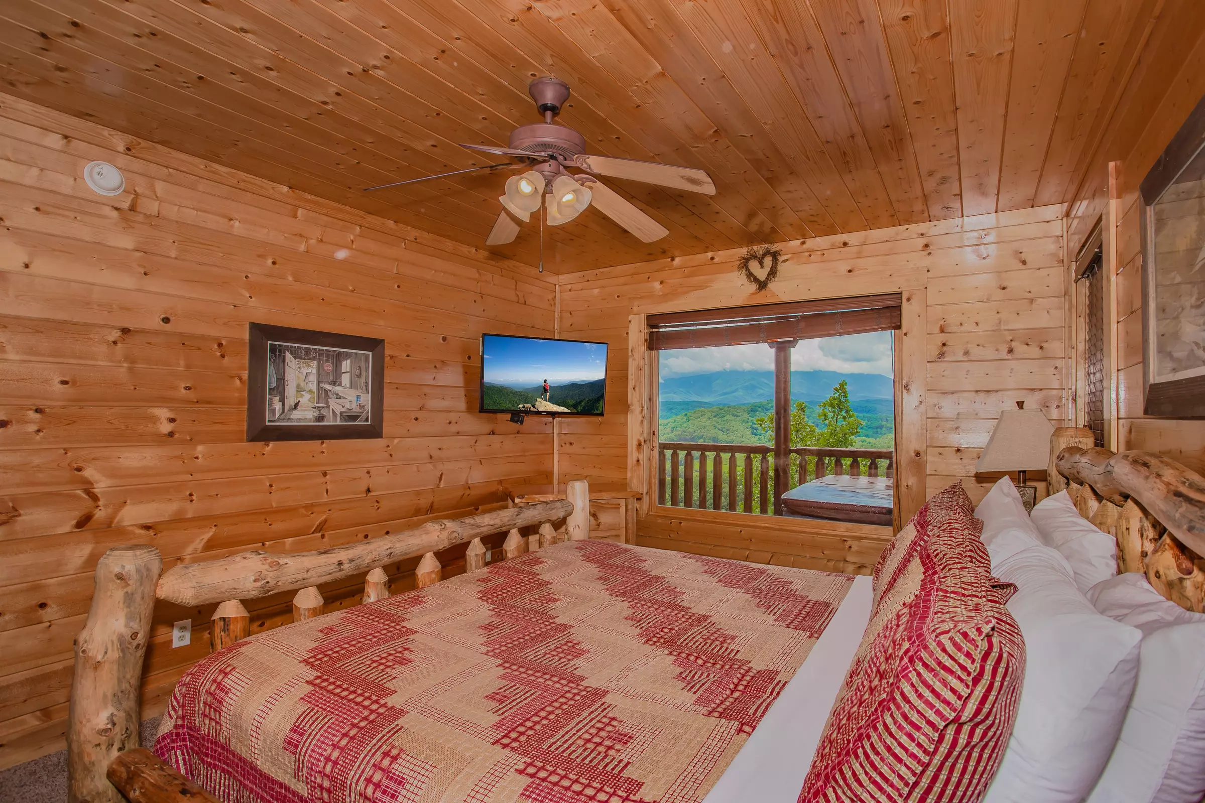 A Pleasant View - 1 Bedroom Sevierville Cabin Rental