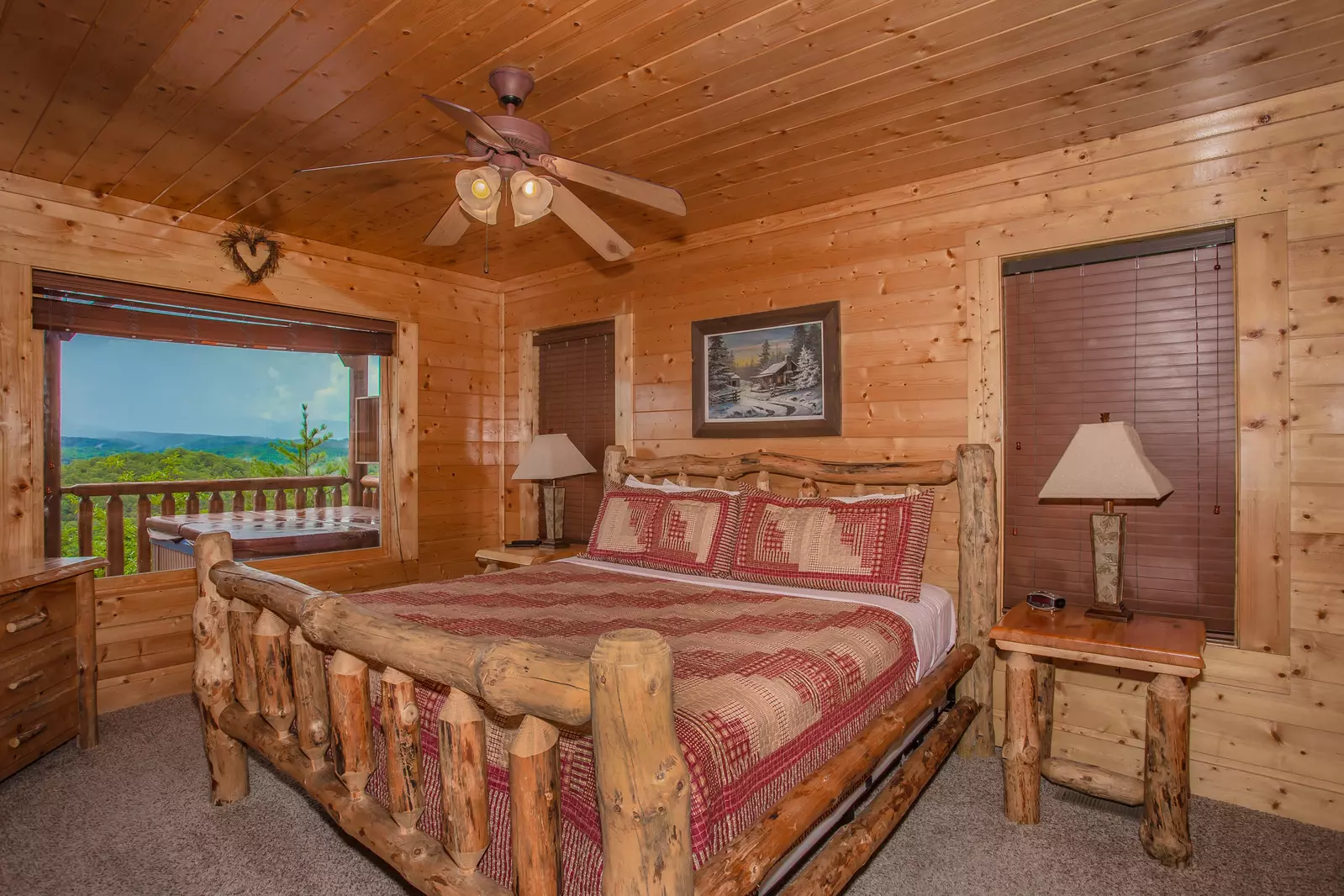 A Pleasant View - 1 Bedroom Sevierville Cabin Rental