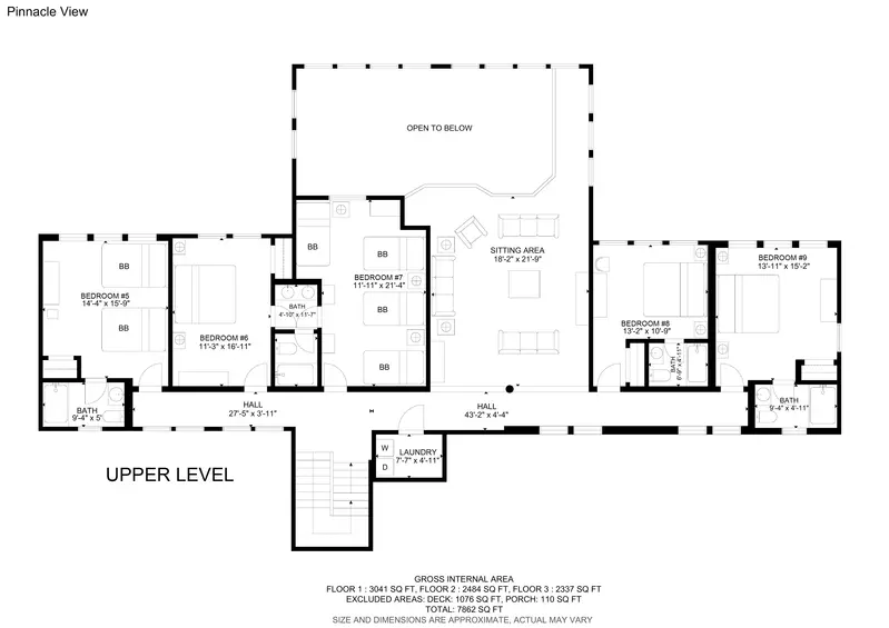 Pinnacle View Lodge - 14 Bedroom Sevierville Cabin Rental