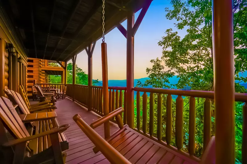 Sunset View Lodge - 9 Bedroom Sevierville Cabin Rental