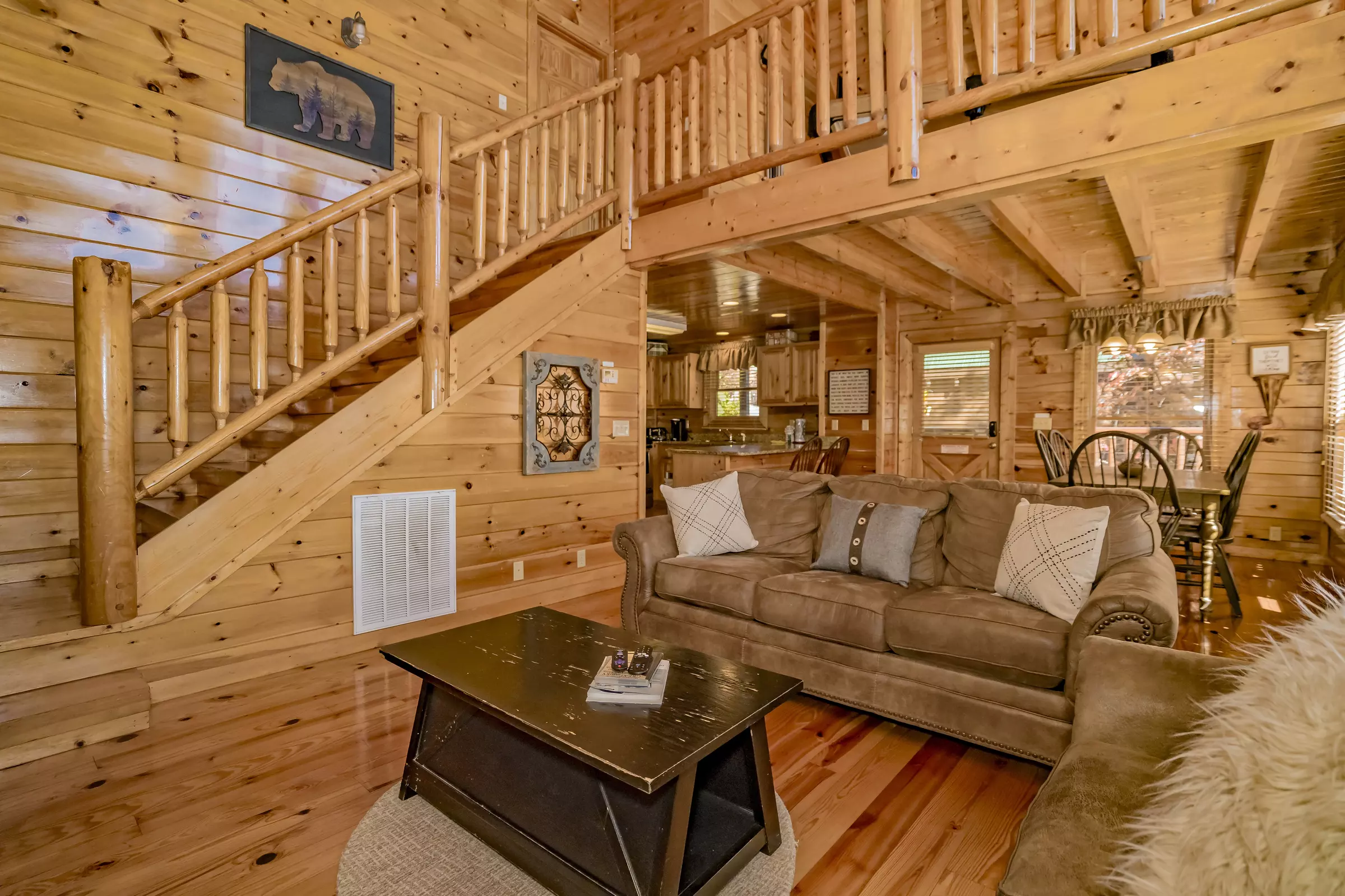 Smoky Vista Romance - 2 Bedroom Pigeon Forge Cabin Rental