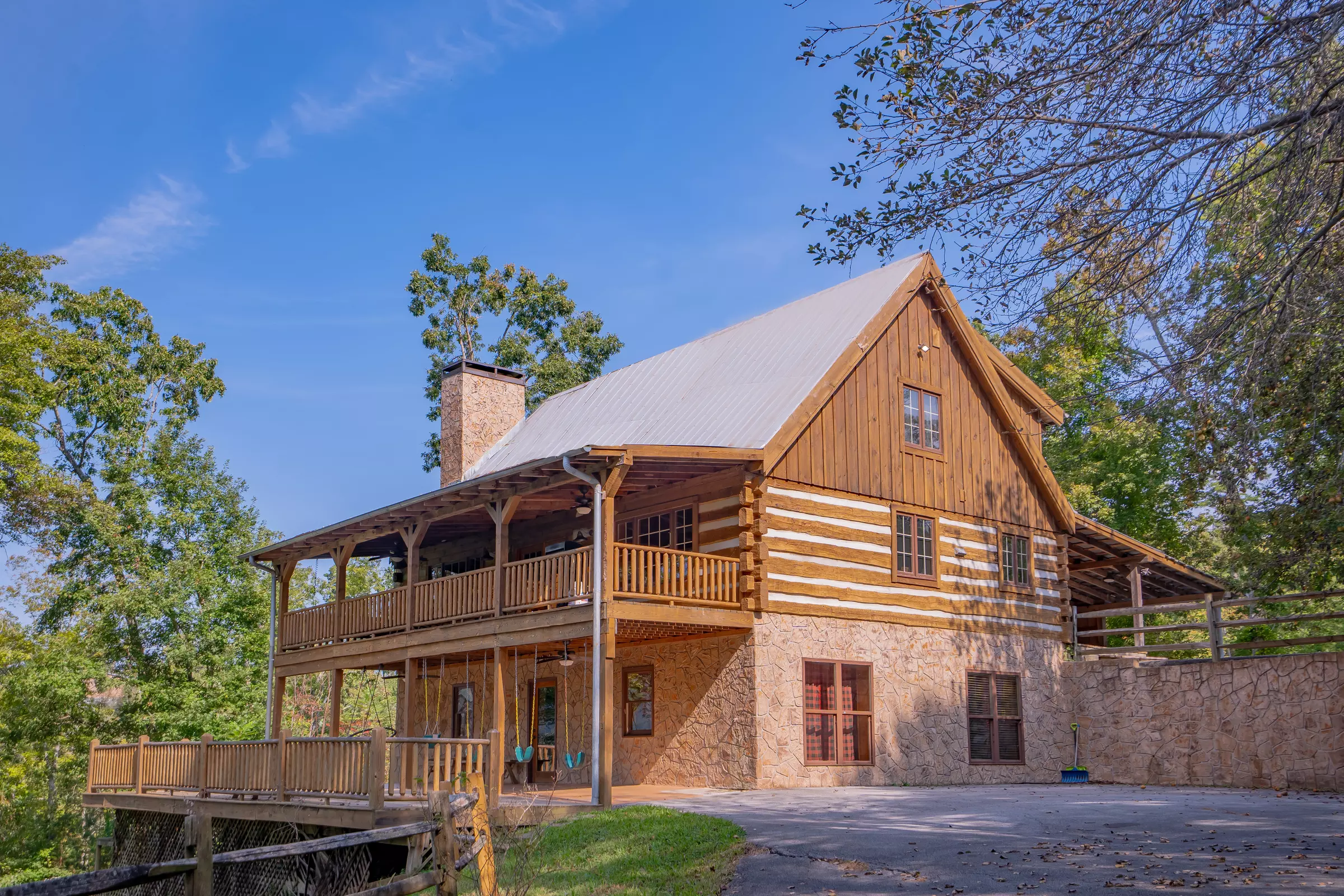 Hand Hewn Hideaway - 4 Bedroom Gatlinburg Cabin Rental